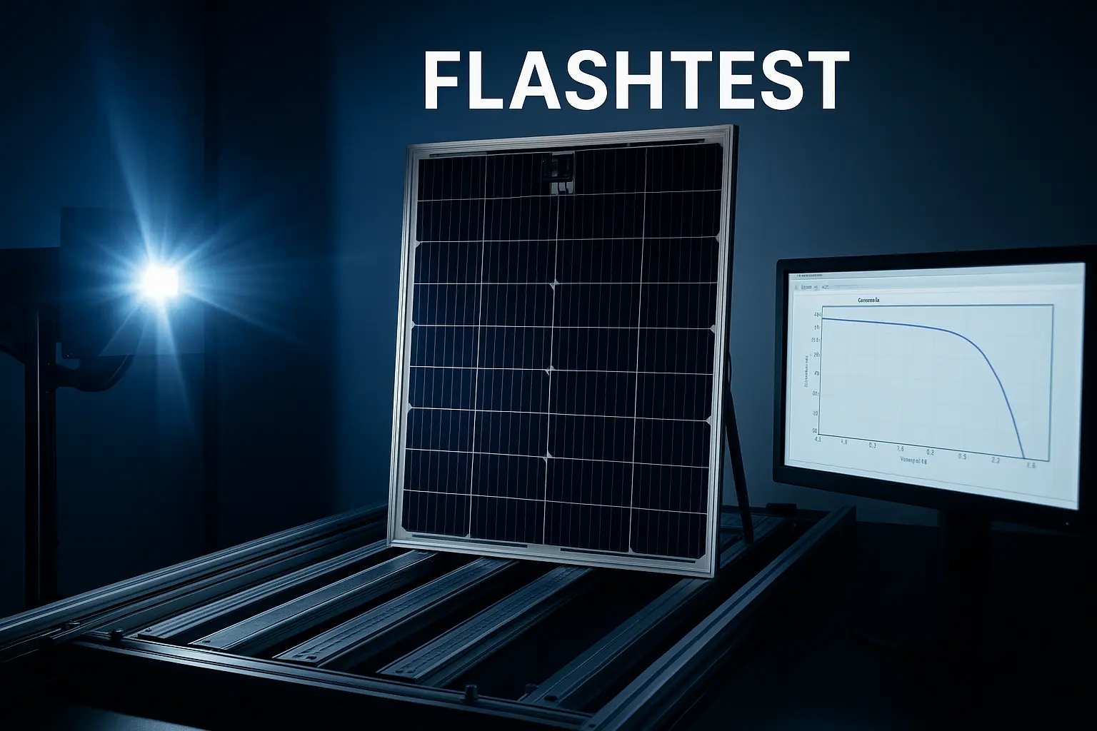 Flash Test for PV Modules – The Performance Test in Milliseconds